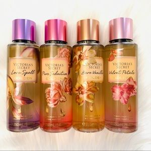 Victoria's Secret | Bath & Body | Victorias Secret Fragrance Set Golden ...
